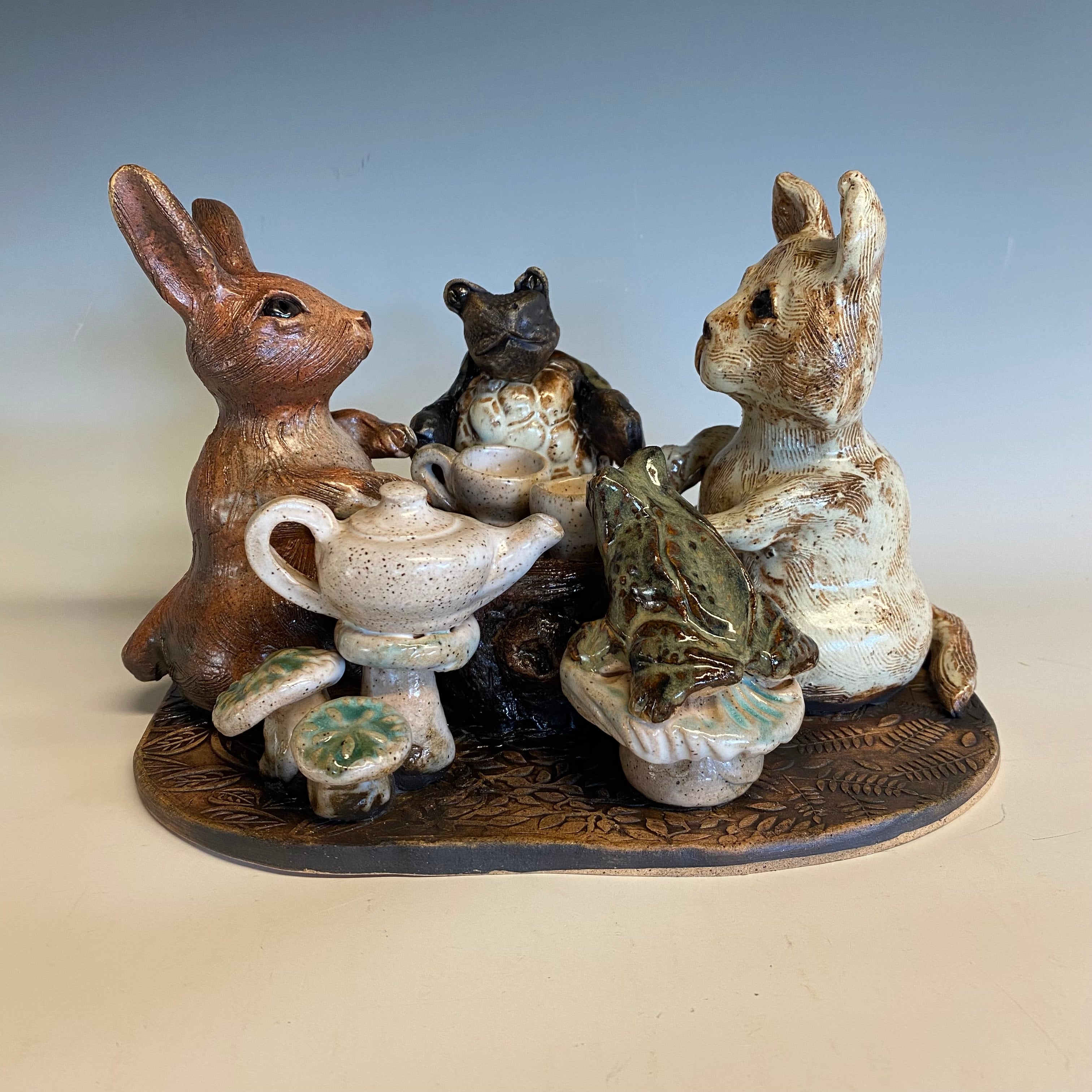 Sculptures - Rabbits | Thomas Pottery