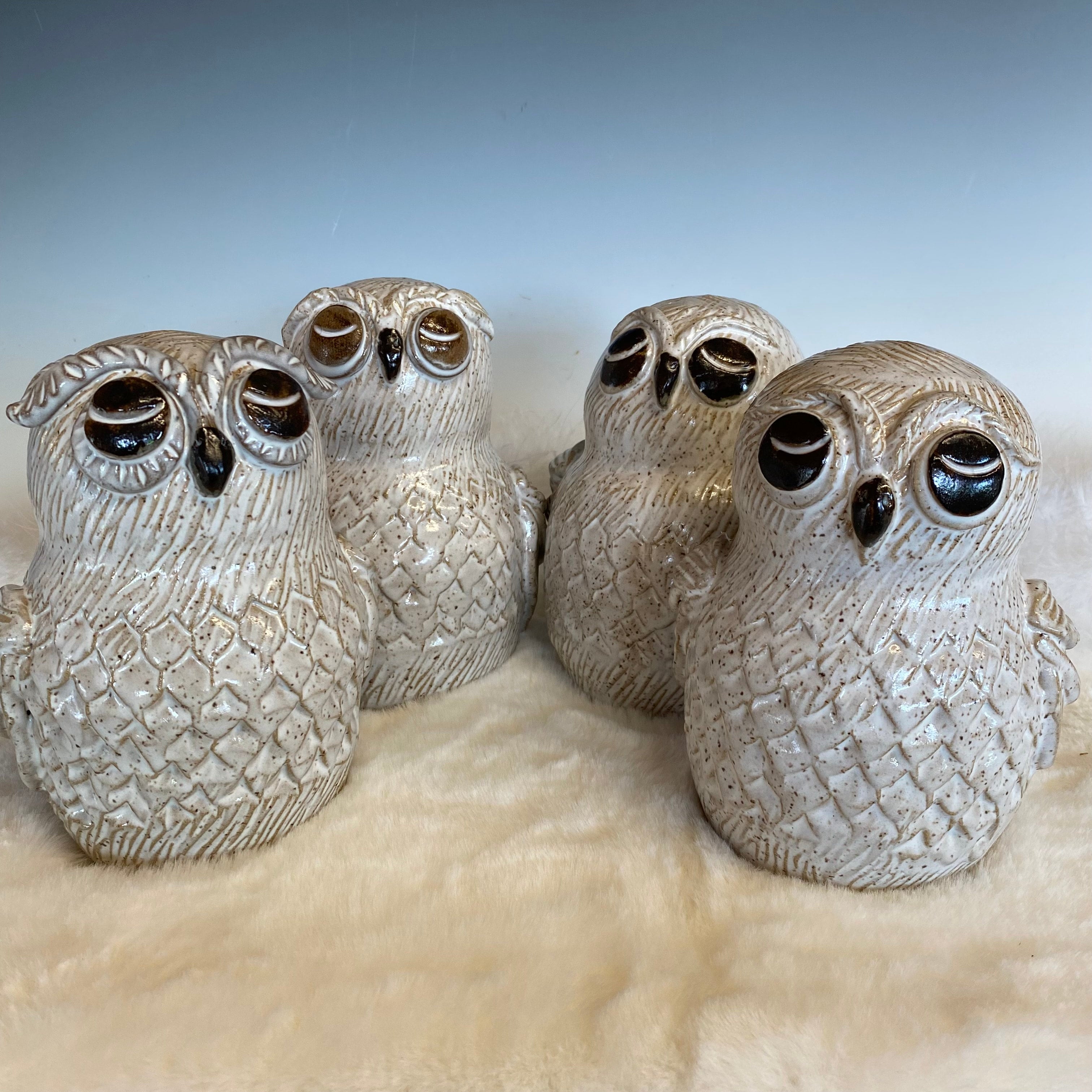 Snowy Owls | Thomas Pottery